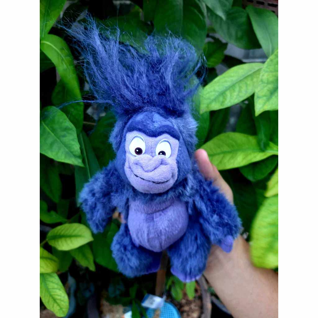 ตุ๊กตาจากเรื่อง Walt Disney Tarzan Blue Gorilla ขนาด 5-7 นิ้ว | Shopee ...