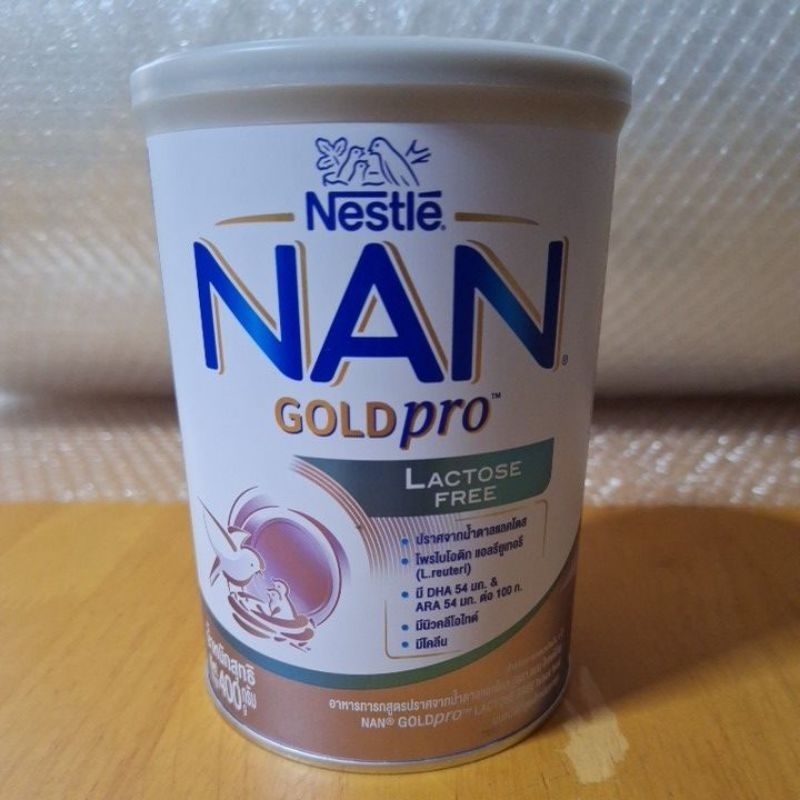 NAN GOLD PRO LACTOSE FREE นมผงเด็กสูตร 1 สูตรปราศจากน้ำตาลแลคโตส ขนาด ...