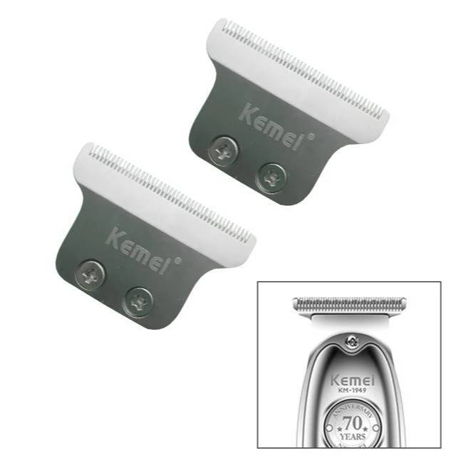 [มีลับคม] อะไหล่ Kemei-1949 ฟันปัตตาเลี่ยนกันขอบ รุ่น 70 ปี Kemei 1949 | Shopee Thailand