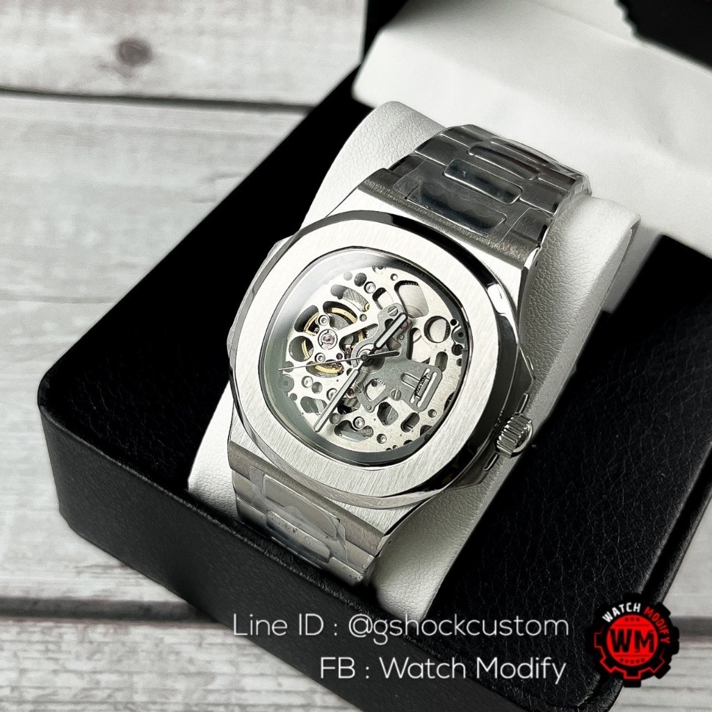 Seiko Mod Skeleton PP Style very premium edition 24jewels | Shopee Thailand
