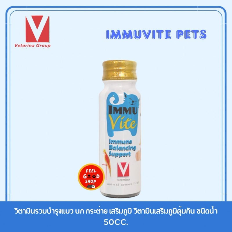 Immu vite for cat 50 ml.แบบน้ำ | Shopee Thailand
