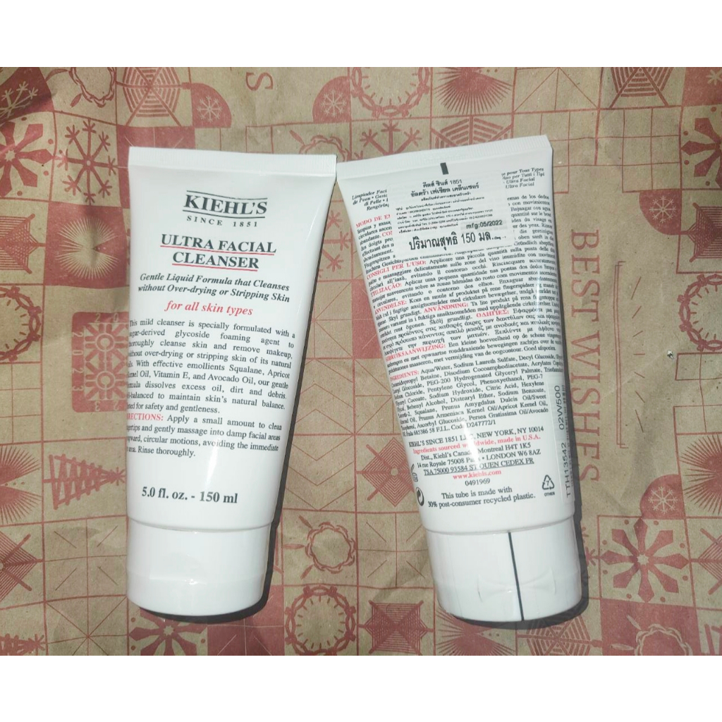 Ultra Facial Cleanser 150ml โฟมล้างหน้า สำหรับผิวแห้ง ของแท้ ป้ายไทย