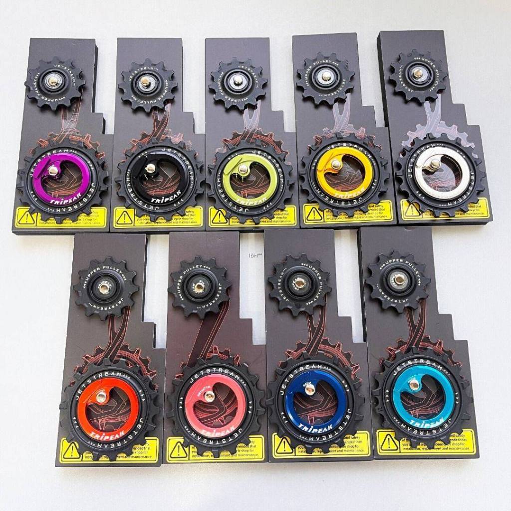 ลูกรอกซิ่ง Tripeak Jetsteam Pro Gen. 2 Pulley ขนาด 12/18T (Wheel Kits) รับประกัน 4 ปี | Shopee ...