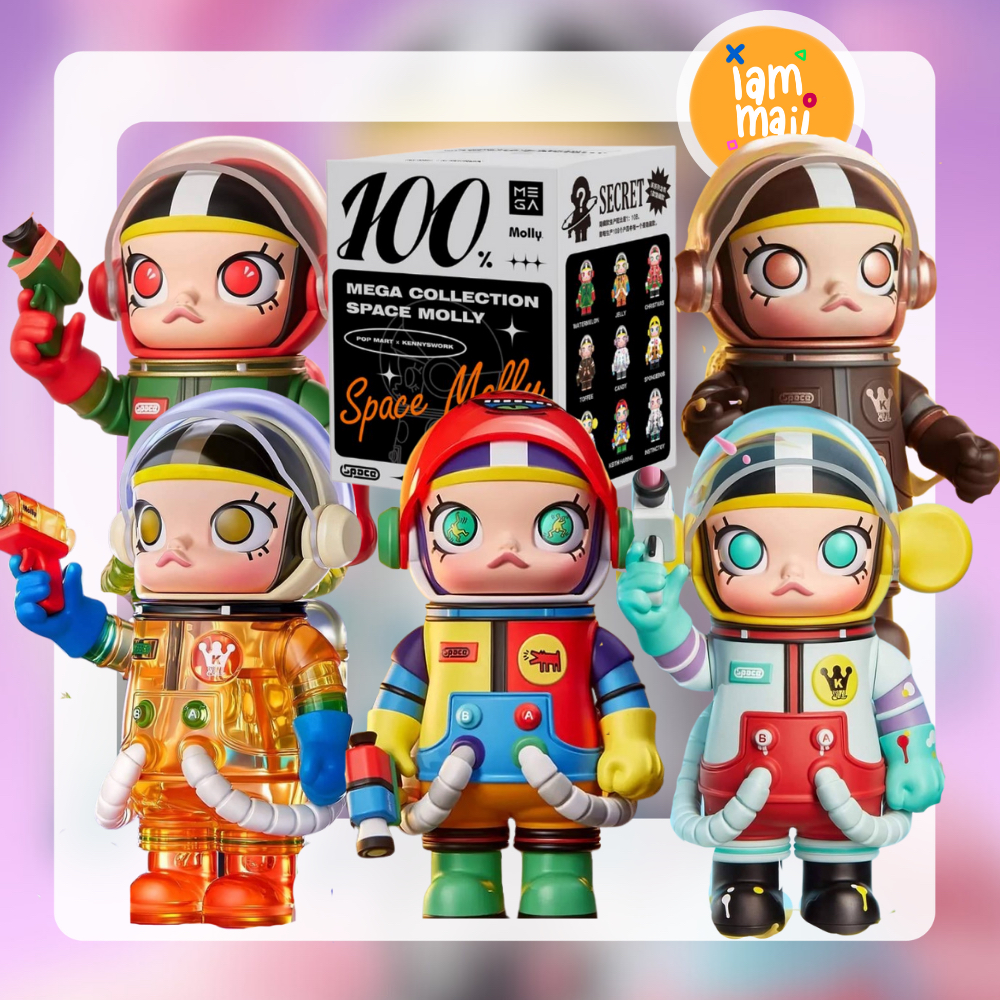 [จุ่มเดี่ยว/เลือกตัว] Molly Space V1 POPMART พร้อมส่ง กล่องสุ่ม ของแท้ ...