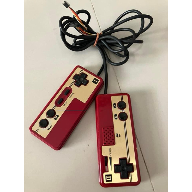 Famicom Controller จอย FC ใช้กับเครื่อง Famicom ของแท้ (JPN) | Shopee ...