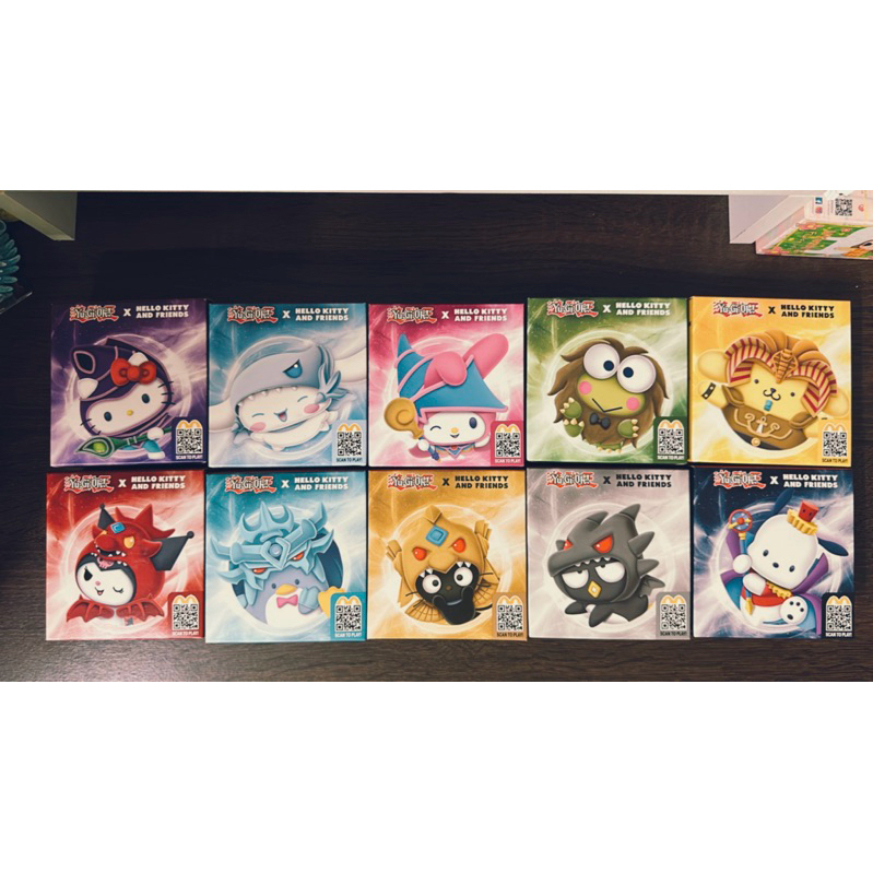 Yu Gi Oh x Hello Kitty and friends - Full set พร้อมส่ง | Shopee Thailand