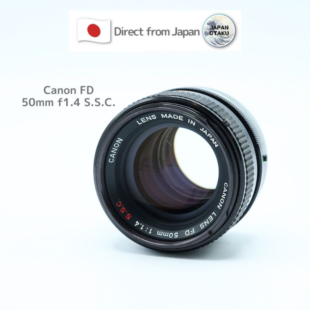 [Used in Japan] " Vintage Lens " Canon FD 50mm f/1.4 S.S.C. Released in 1973 Japan | Shopee Thailand