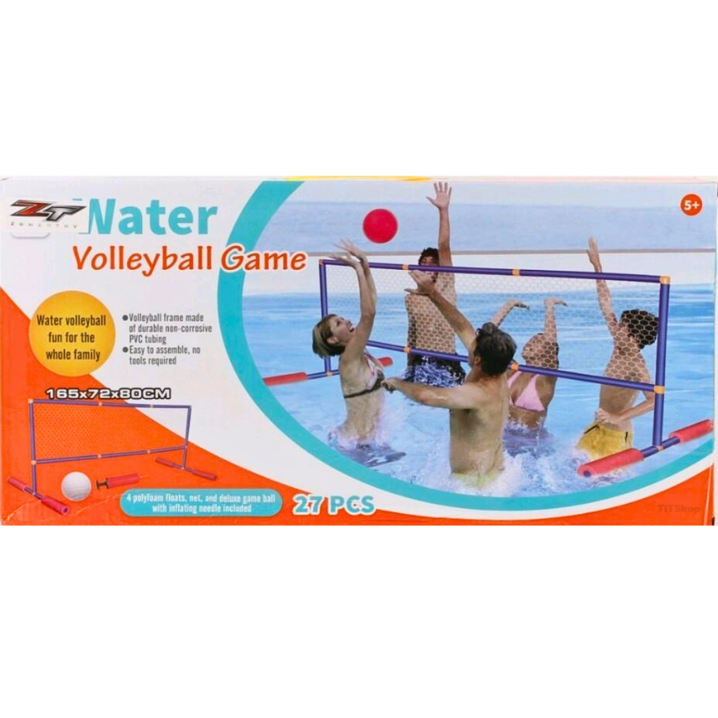 Water Volleyball Game เน็ตวอลเลย์บอล ลอยน้ำ ตาข่ายวอลเลย์บอลในสระน้ำ ...