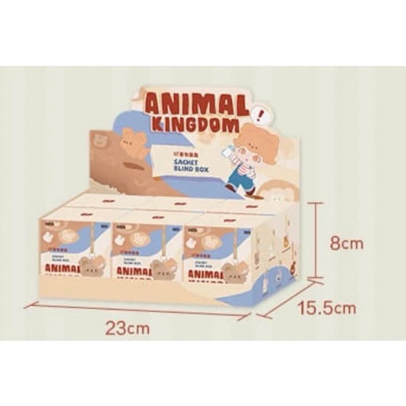พร้อมส่ง ⭕ยกเซต พวงกุญแจถุงหอม DIMOO Animal Kingdom Series -Sachet ...