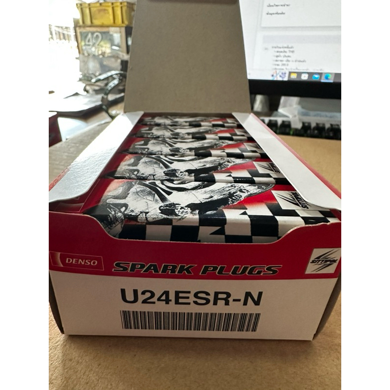 หัวเทียน u24esrn denso ใส่ honda sonic | Shopee Thailand