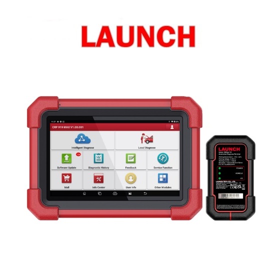 LAUNCH CRP919 MAX เครื่องวิเคราะห์ปัญหารถยนต์ | Shopee Thailand