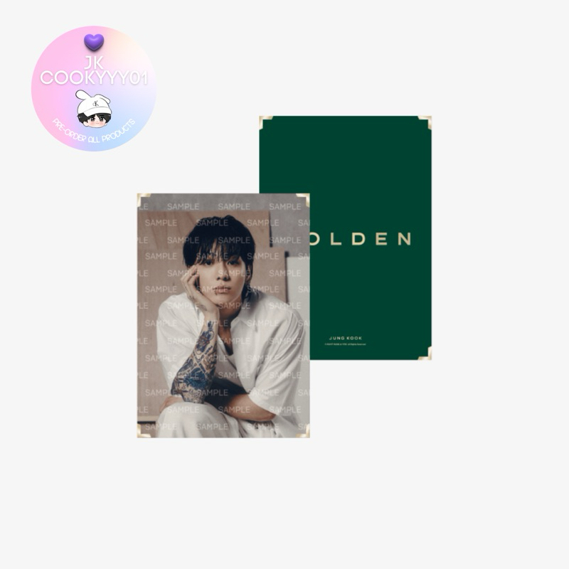พร้อมส่ง Merch Golden JungKook Premium Photo Jungkook พรีเมี่ยมจองกุก ...