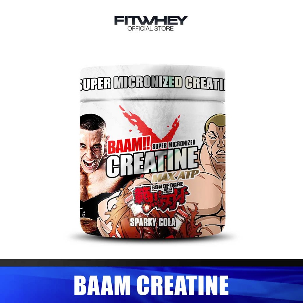 BAAM CREATINE 5000 เพิ่มแรงยกเวท ทำให้กล้ามเนื้อ ทำงานได้ต่อเนื่องนาน ...