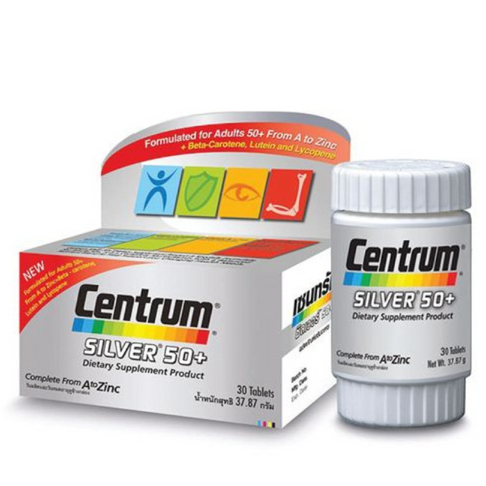 CENTRUM SILVER 50+ 30 TAB | Shopee Thailand