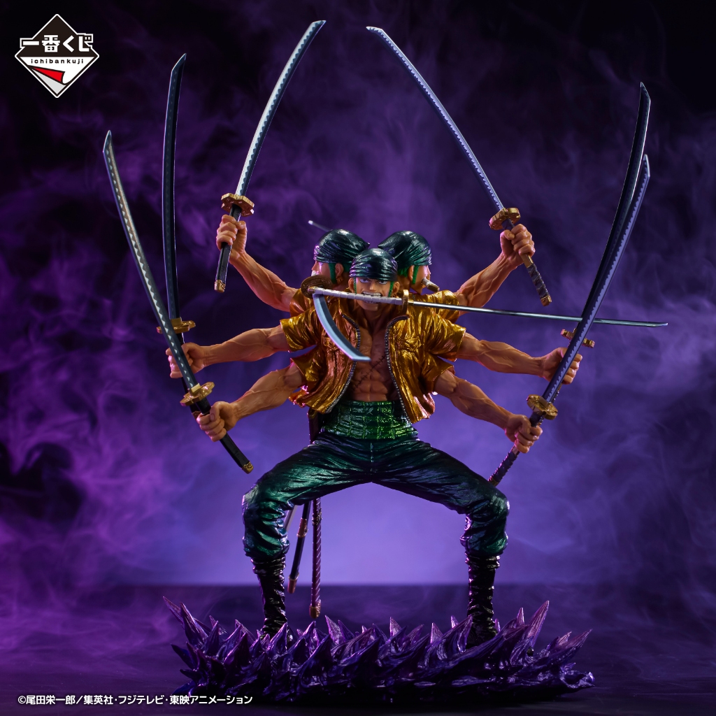 One Piece Zoro Roronoa - Statue of Soul Demonstration - Ashura Limited ...
