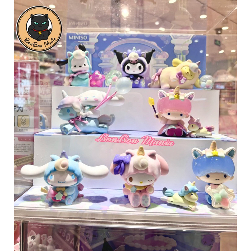 [แบบแยก-เลือกตัวได้]🦄Miniso Sanrio Characters Wonderland Collection ...