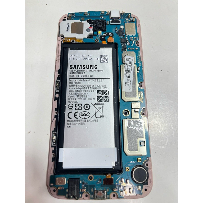 ขายเครื่ิองSamsung-J730(J7pro)เปิดไม่ติดงานช่างแบตบวมไม่มีถาดซิมตามภาพ ...