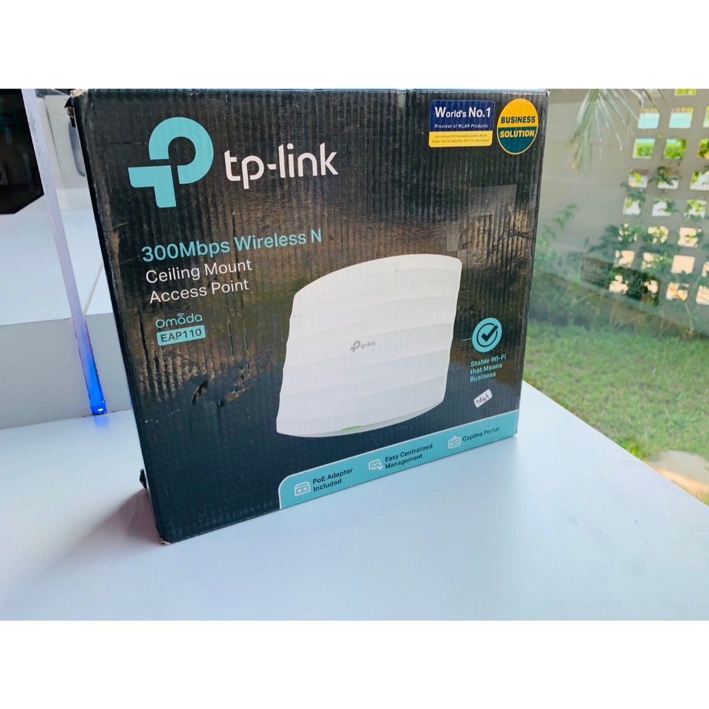 TP-Link Access Point (EAP110) Wireless N Ceiling Mount Access Point ...