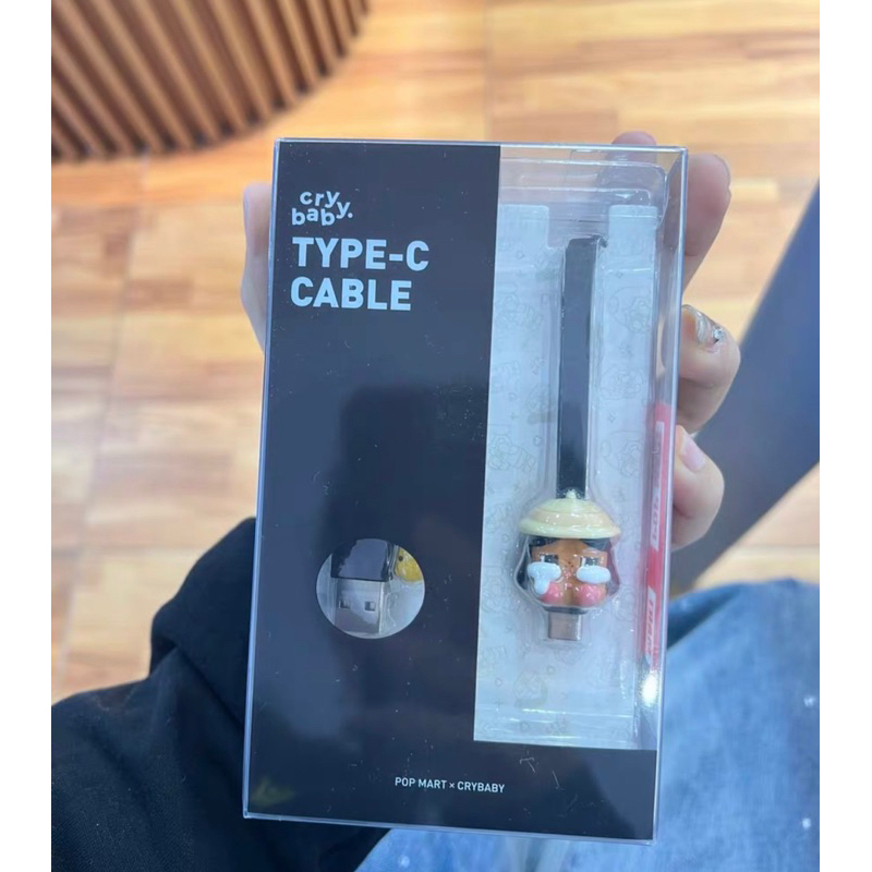 POPMART Crybaby สายชาร์จ Android | Shopee Thailand