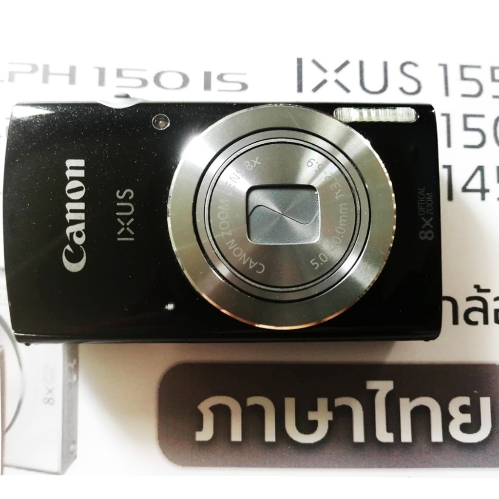 กล้องดิจิตอลคอมแพค Canon IXUS 145 เมนูไทย ใช้งานน้อยมาก (5 งาน) เก่า ...