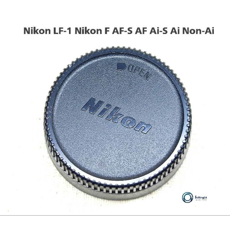ฝาปิด Nikon LF-1 Rear Lens Cap F Mount AF-S AF Ai-S Genuine Excellent ...
