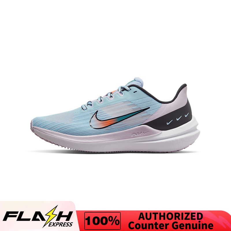 ข้อเสนอพิเศษ Nike Air Winflo 9 Low Top Blue Pink Running Shoes DD8686 ...