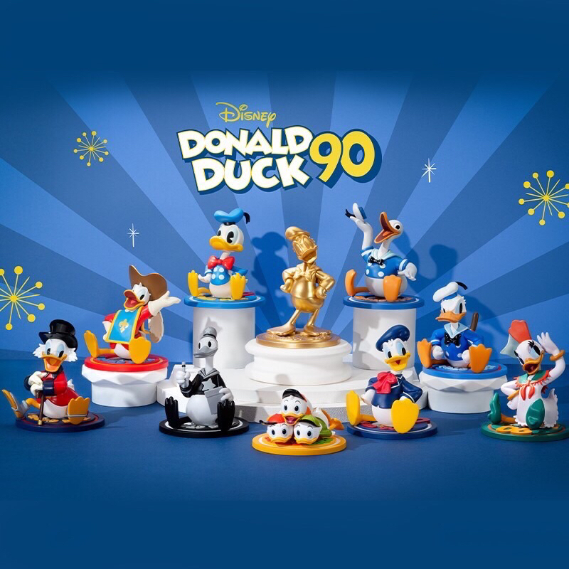 Disney Donald Duck 90th Anniversary Series Figures Blind Box พร้อมส่ง ...