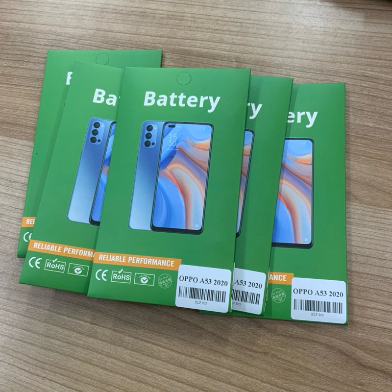 Battery ใช้สำ oppo A53 2020 model BLP805 ความจุ แบตเตอรี่ 5000mAh รับ ...