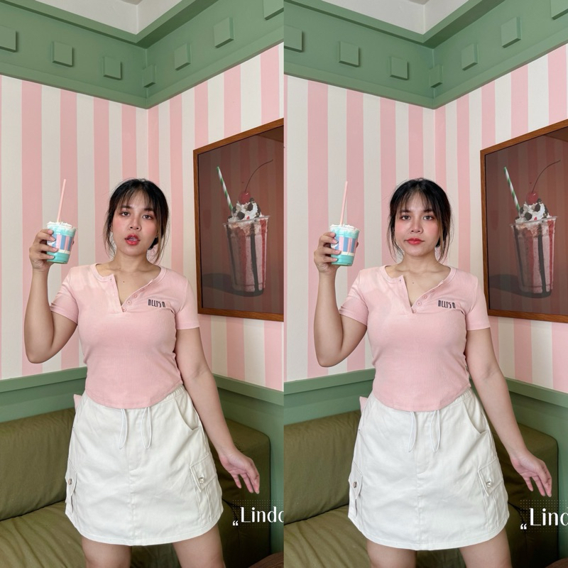 Linn กระโปรงกางเกง (New) กระโปรงสาวอวบ เอว32-48นิ้ว plussize | Shopee Thailand