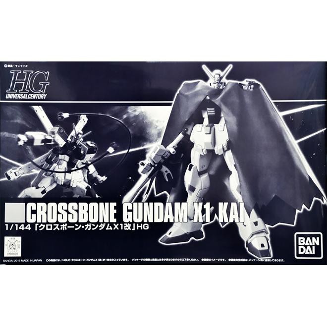 [พร้อมส่ง] HGUC 1/144 XM-X1 Crossbone Gundam X1 Kai P-BANDAI CROSSBONE SERIE | Shopee Thailand