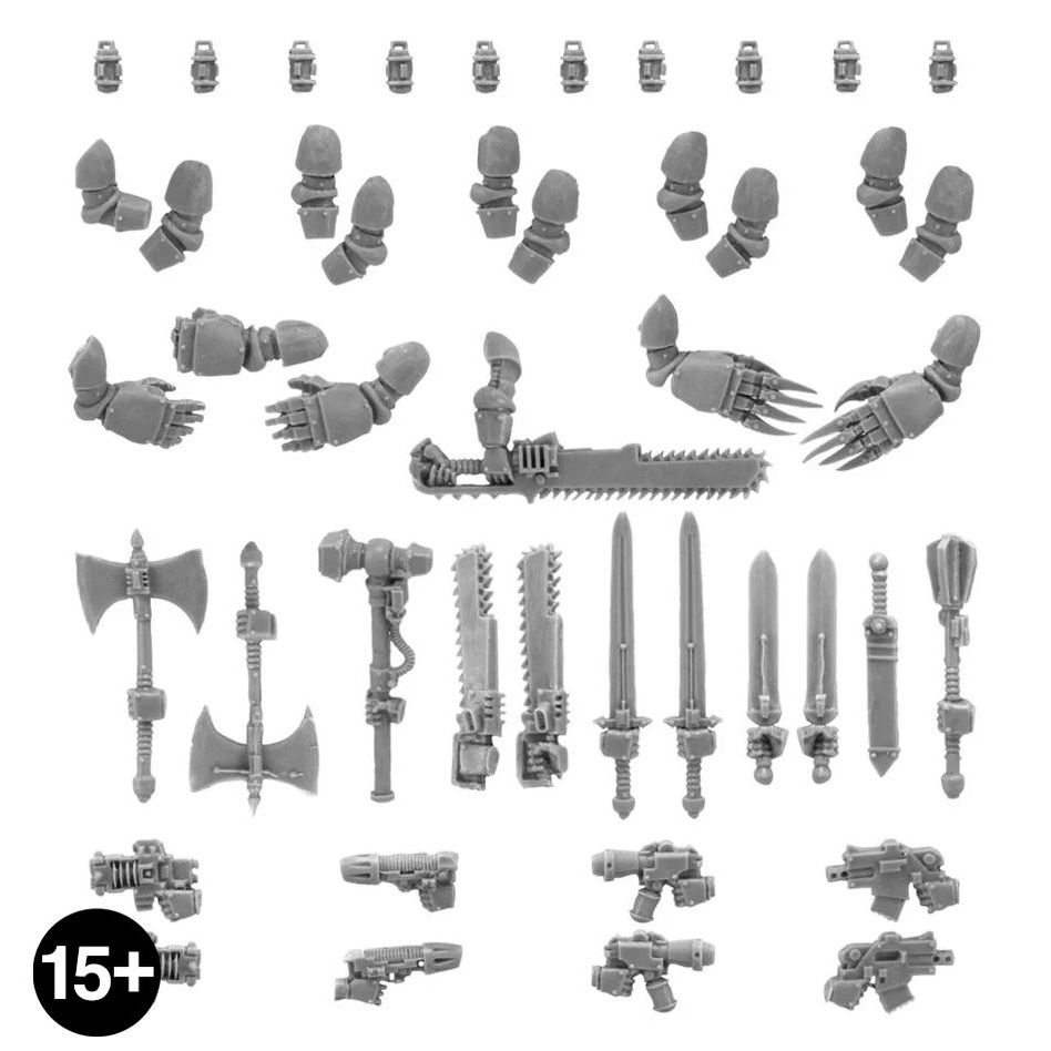 [FORGE WORLD]Warhammer 40k:SPACE MARINES:LEGION MKII POWER WEAPON SET ...