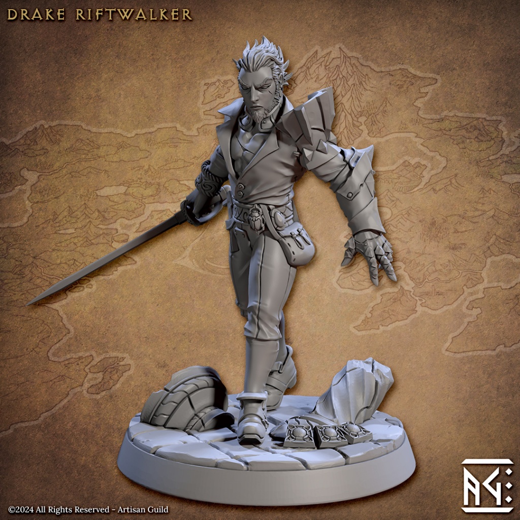 Drake Riftwalker - Raid at the Temple of Ifrit - Humanoid Human / 32mm ...