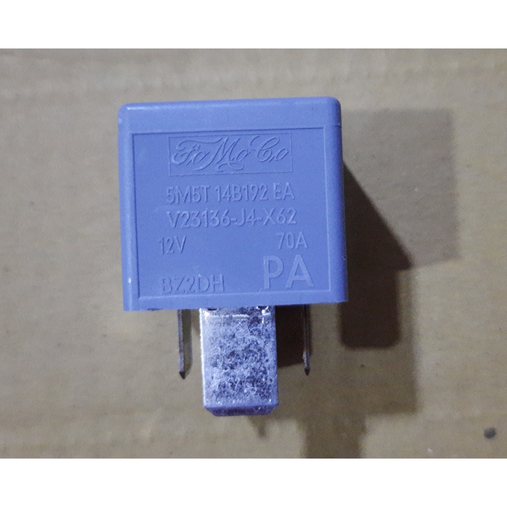 Relay Ford แท้ F80B-14B192-AA สีเทา FOMOCO 4 ขา 12V 70A (V23136-J4-X89 ...