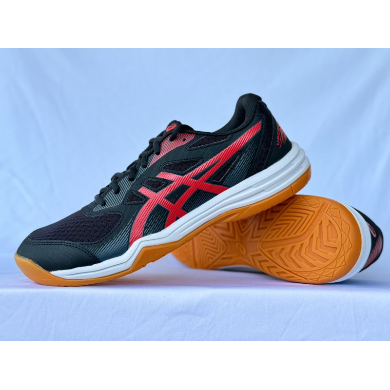 ASICS UPCOURT 5 รองเท้าวอลเลย์บอล เเบดมินตัน ของเเท้ | Shopee Thailand