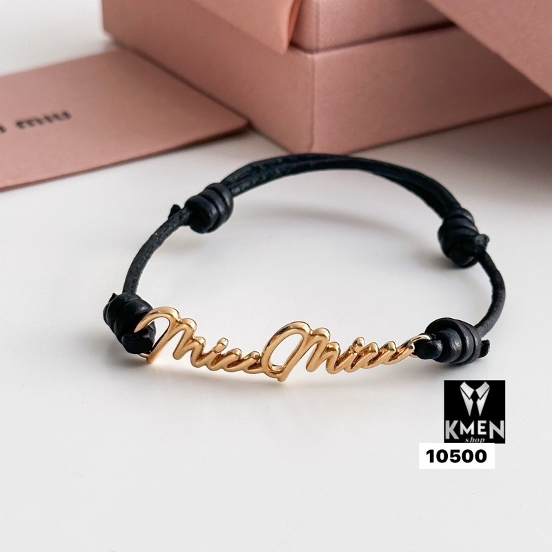 New กำไลข้อมือ Miumiu bracelet พร้อมส่ง | Shopee Thailand