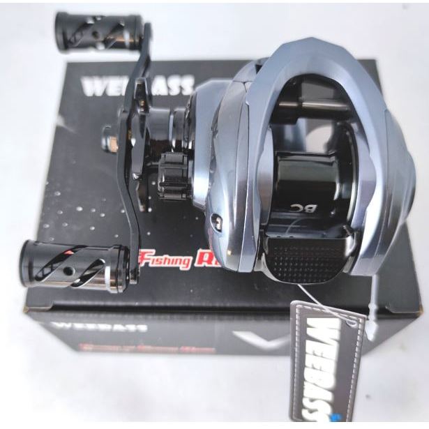 รอกตกปลา รอกหยดน้ำ WEEBASS V8 Baitcasting Reel ลูกปืน 4+1BB เบรค7g ...