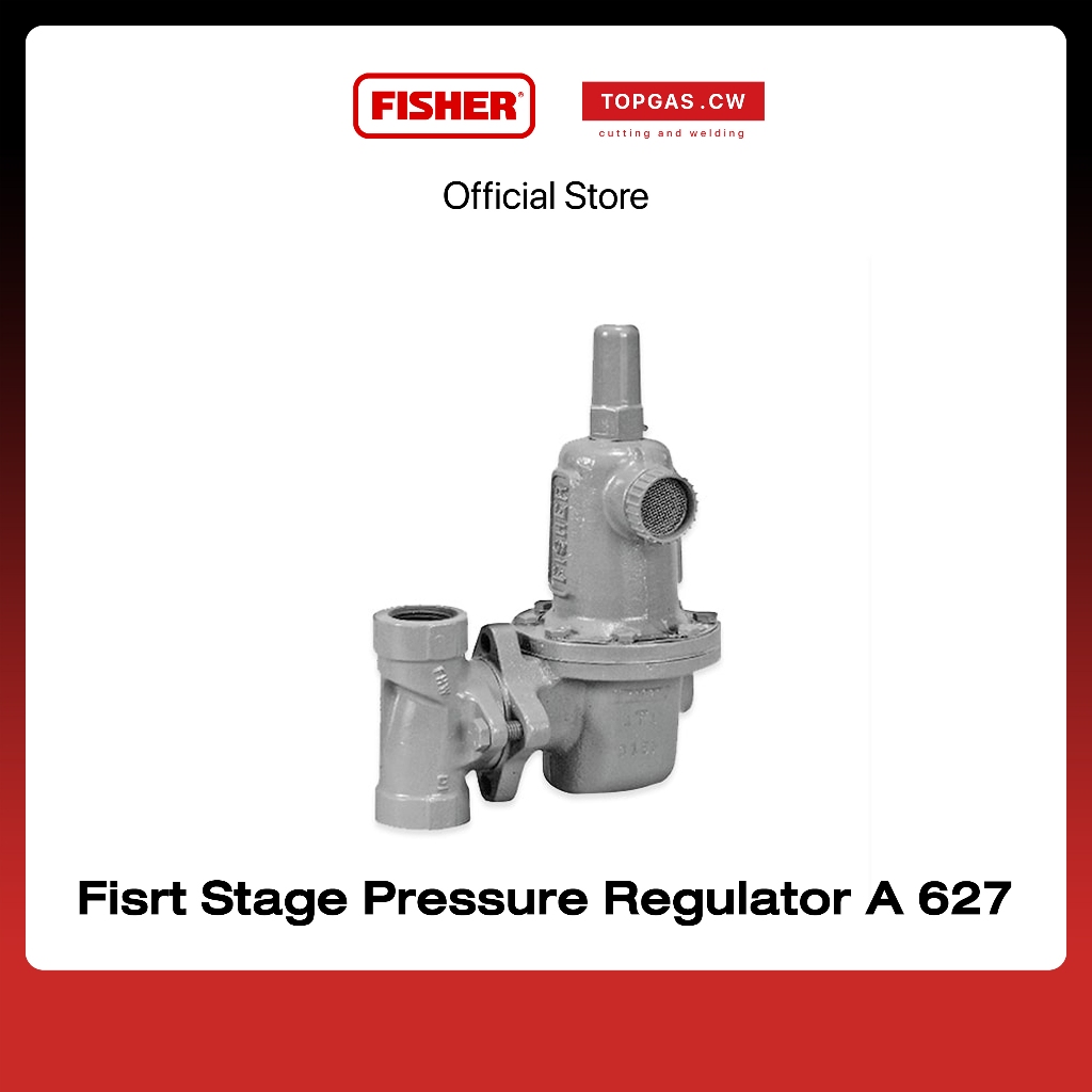 วาล์วปรับแรงดันแก๊ส First Stage Pressure Regulator Fisher รุ่น A 627 ...