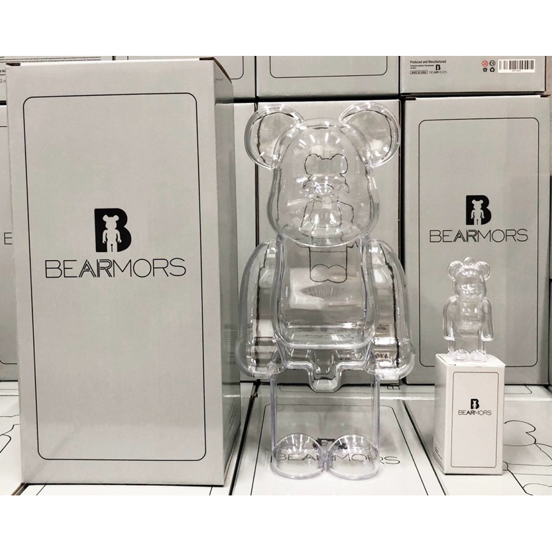 Bearbrick Case 400%+100% เคสแบร์บริค อะคริลิคใส | Shopee Thailand