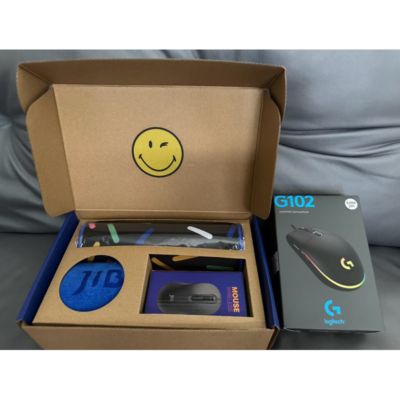 mouse logitech G102+JIB Giftset | Shopee Thailand