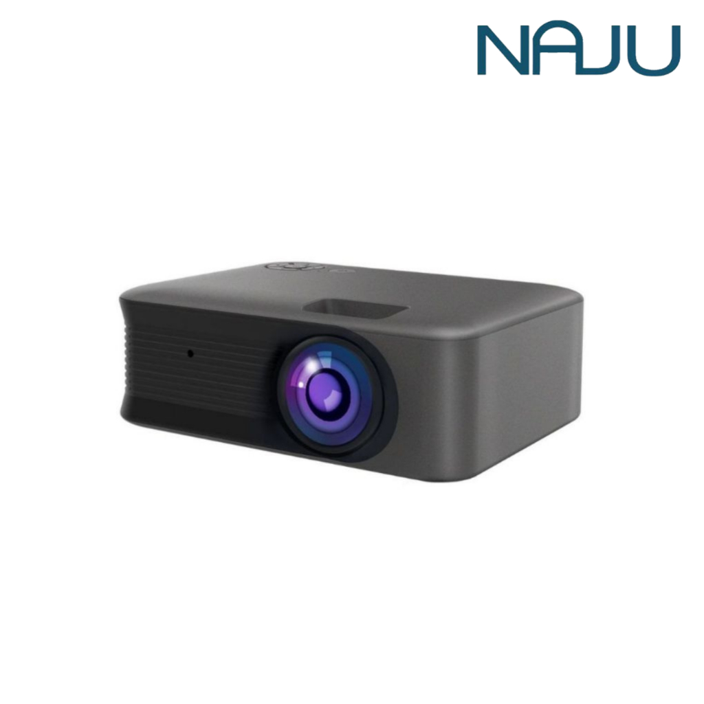 Naju โปรเจคเตอร์ ชัดระดับHD 1080P มินิโปรเจคเตอร์ สำหรับดูหนัง เล่นเกม ...
