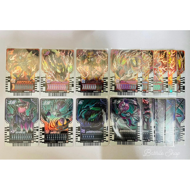 PHASE 04 - Ride Chemy Trading Card - ชุดการ์ดไฟ&เคมี่เทียม - มาสไรเดอร์ ก็อตชาร์ด ( ระดับ SR ...