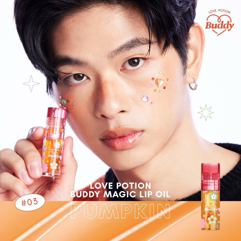 🍒กดสั่งวันนี้ ส่งวันนี้🍒BuDDY MAGIC LIP OIL 🌼🌼ของแท้💐ลิปออยล์ซ้อก้าด มี ...