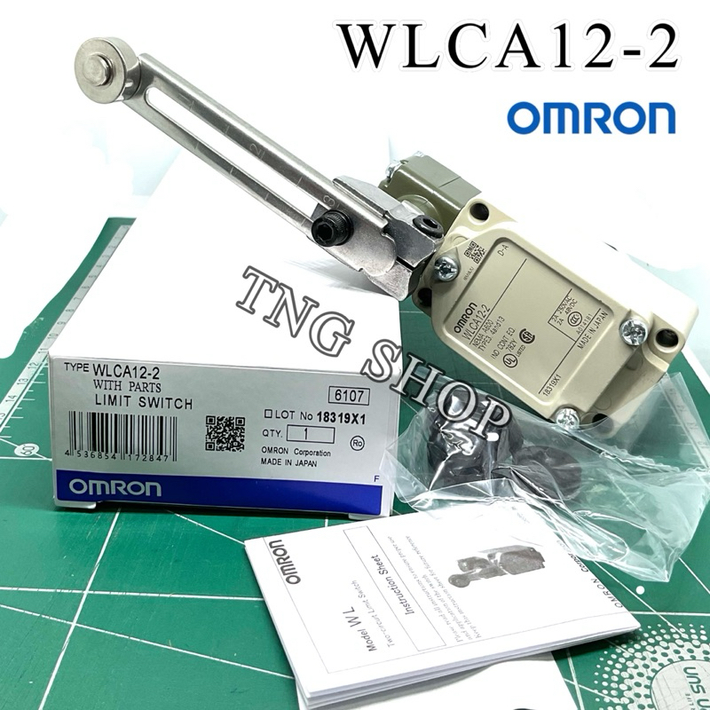 LIMIT SWITCH ลิมิตสวิตช์ รุ่น WLCA12-2 Omron แท้ JAPAN รุ่นปรับได้ อย่างดี | Shopee Thailand