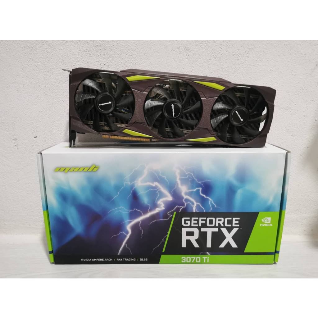 การ์ดจอ manli RTX 3070TI 8GB | Shopee Thailand