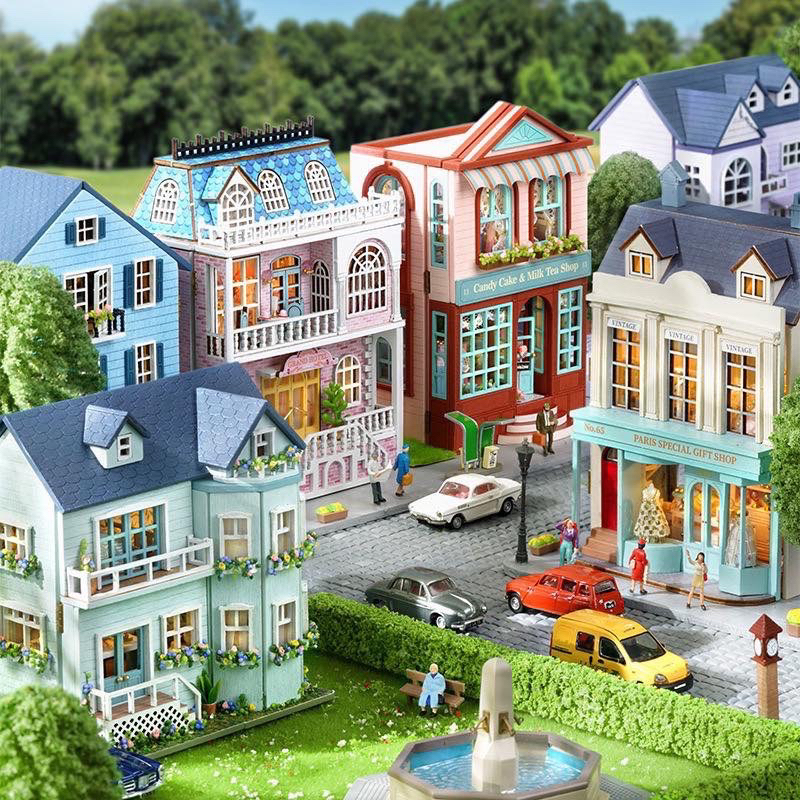 [พร้อมส่ง] บ้านจิ๋ว Mini House Series | Shopee Thailand