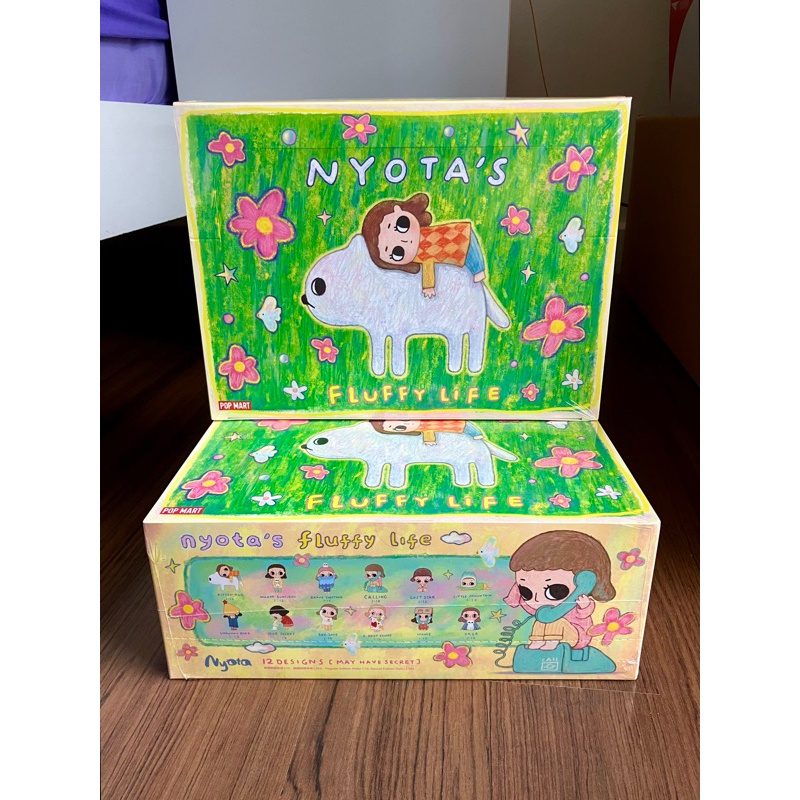 ยกกล่อง พร้อมส่ง POP MART Nyota's Fluffy Life Series Figures มือหนึ่งใน ...