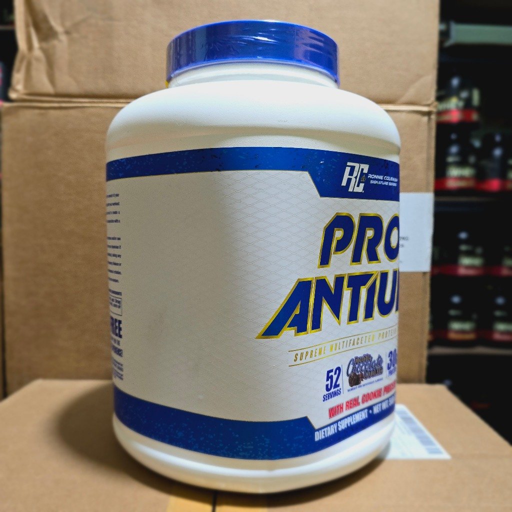 Ronnie Coleman - Pro-Antium Whey Protein [[ รอยบุบ ]] 2.3kg / 52 ...