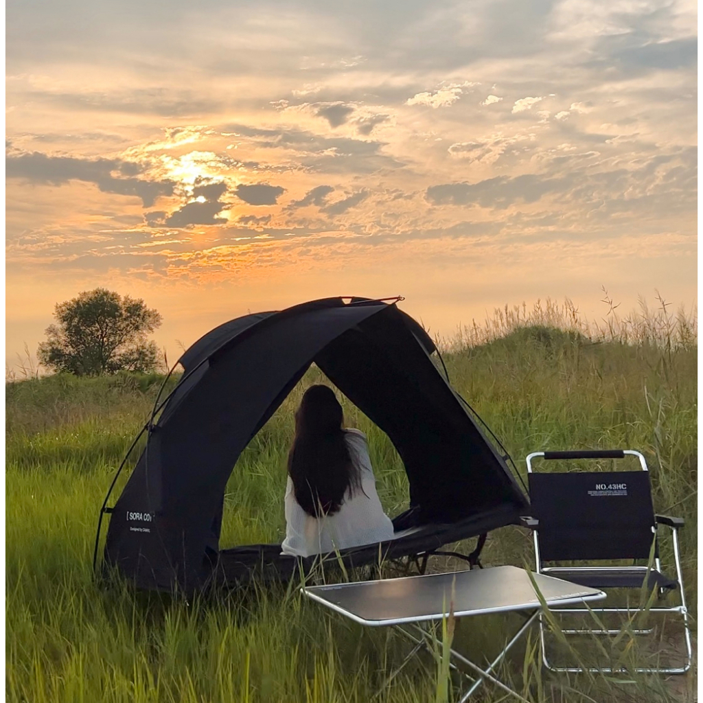 SORA COT เต็นท์ SOLO เดี่ยวผ้าฝ้าย TC ของแท้ จากเกาหลี | Shopee Thailand