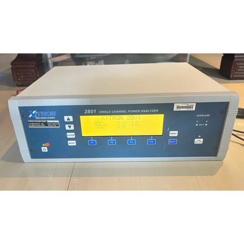 Xitron 2801 Single Channel Power Analyzer | Shopee Thailand