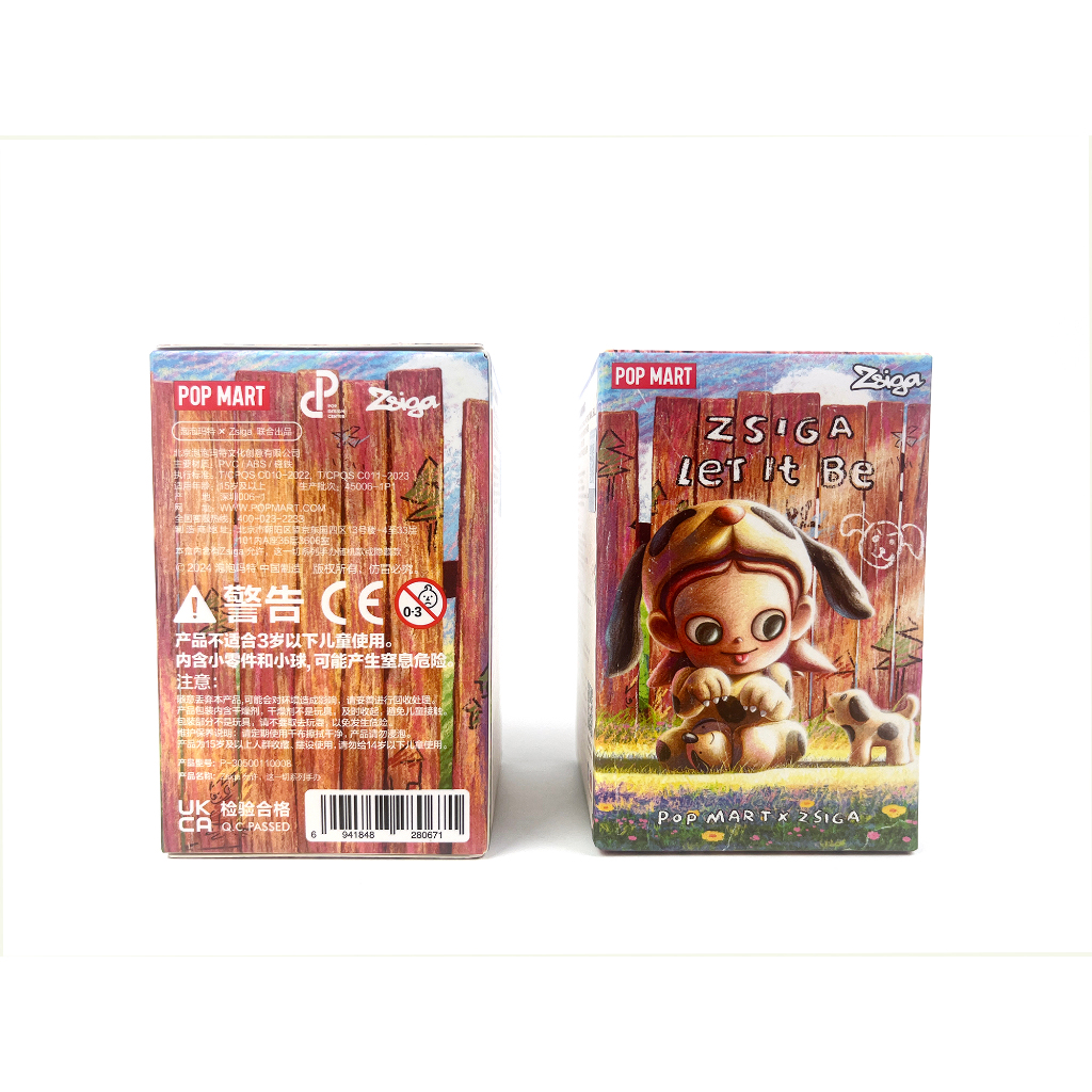 Zsiga Pop Mart ของแท้ [พร้อมส่ง] กล่องจุ่ม ️ Zsiga Let it be | Shopee ...